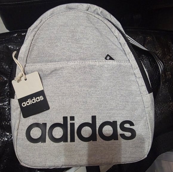 adidas | Bags | Adidas Core Mini Backpack Grey With Black Accents ...